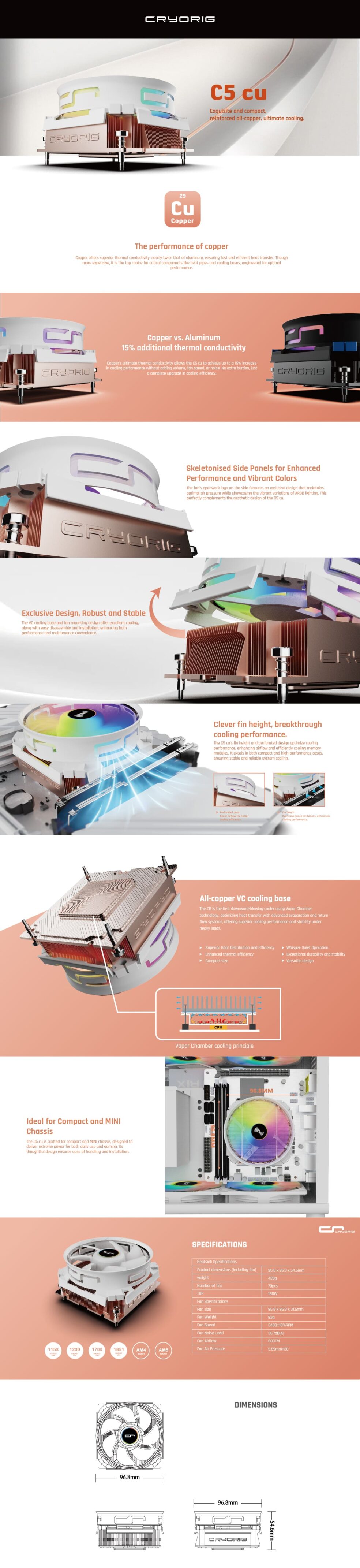CRYORIG C5 & C5CU - Caselabs